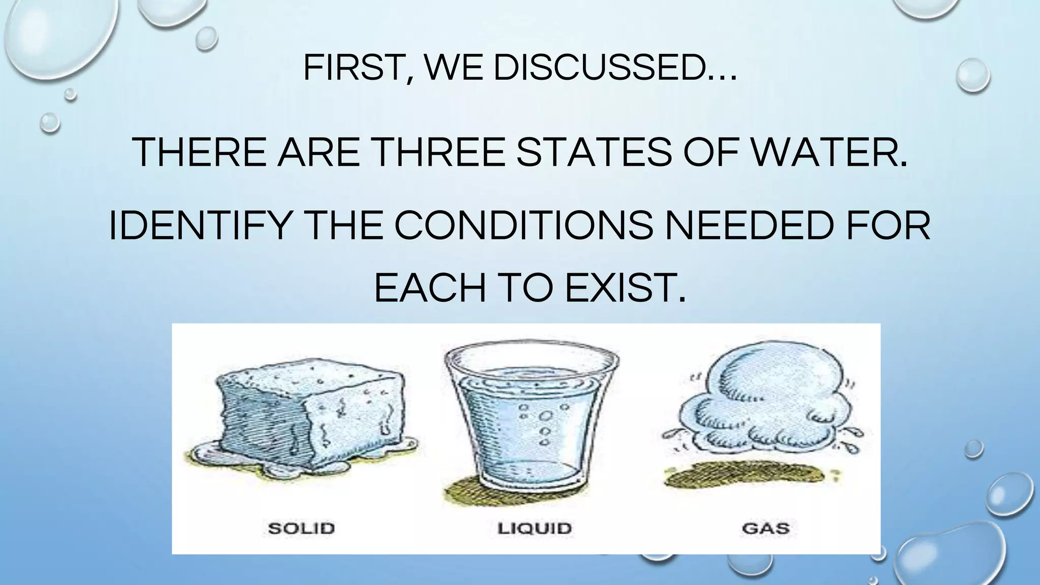 Water Molecules in Motion | PPTX