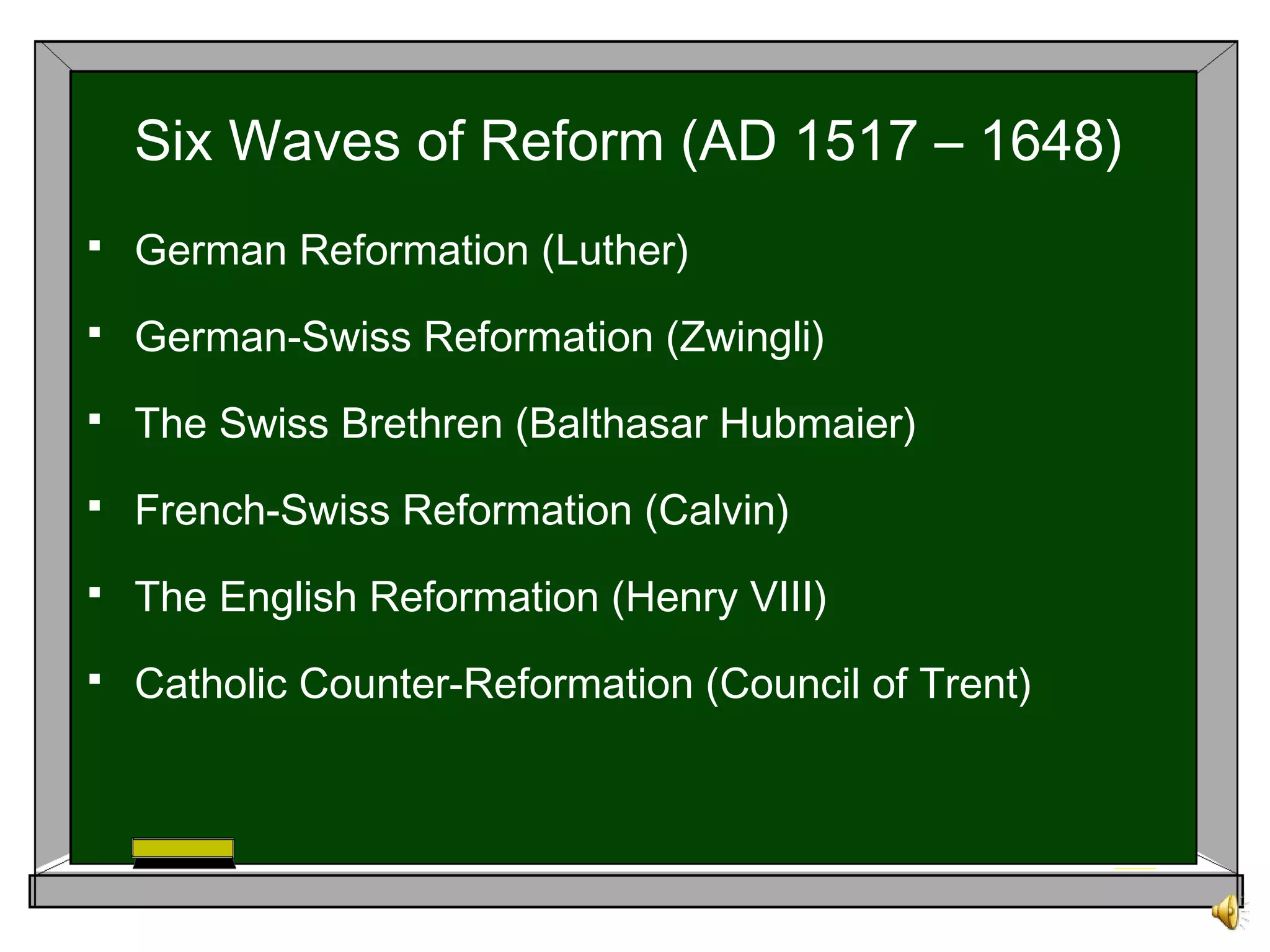 Baptist history ppt 1 b | PPT
