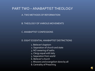 Baptist history ppt 2 b | PPT