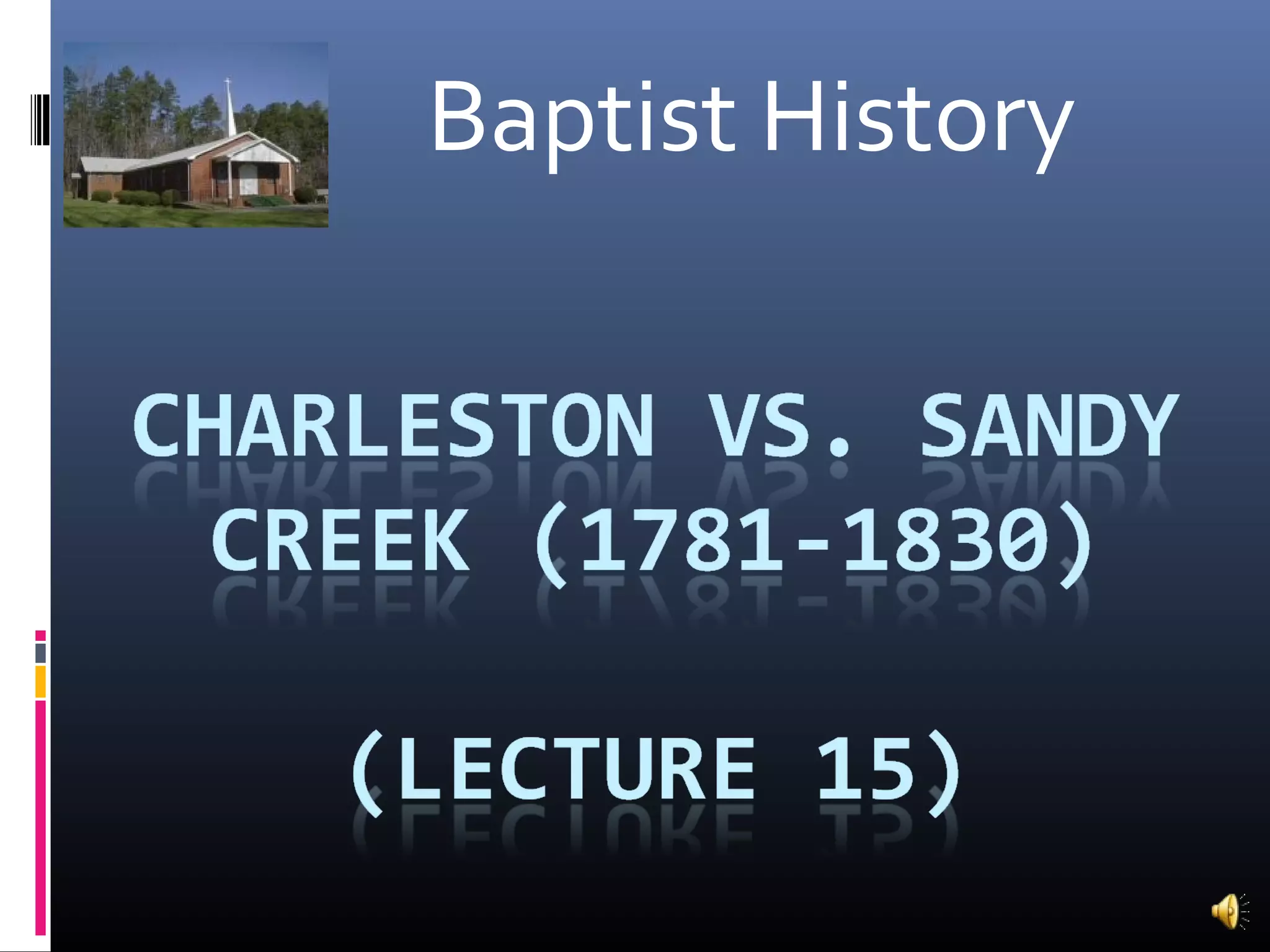 Baptist history ppt 4 a | PPT