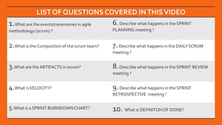 Ba questions v1 agile | PPTX