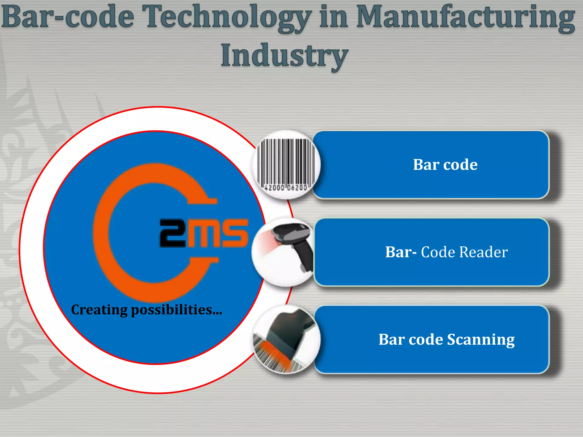 Bar code-technology in tire industry | PPTX