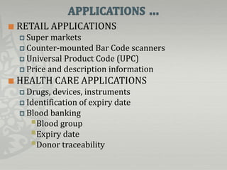Bar code-technology in tire industry | PPTX