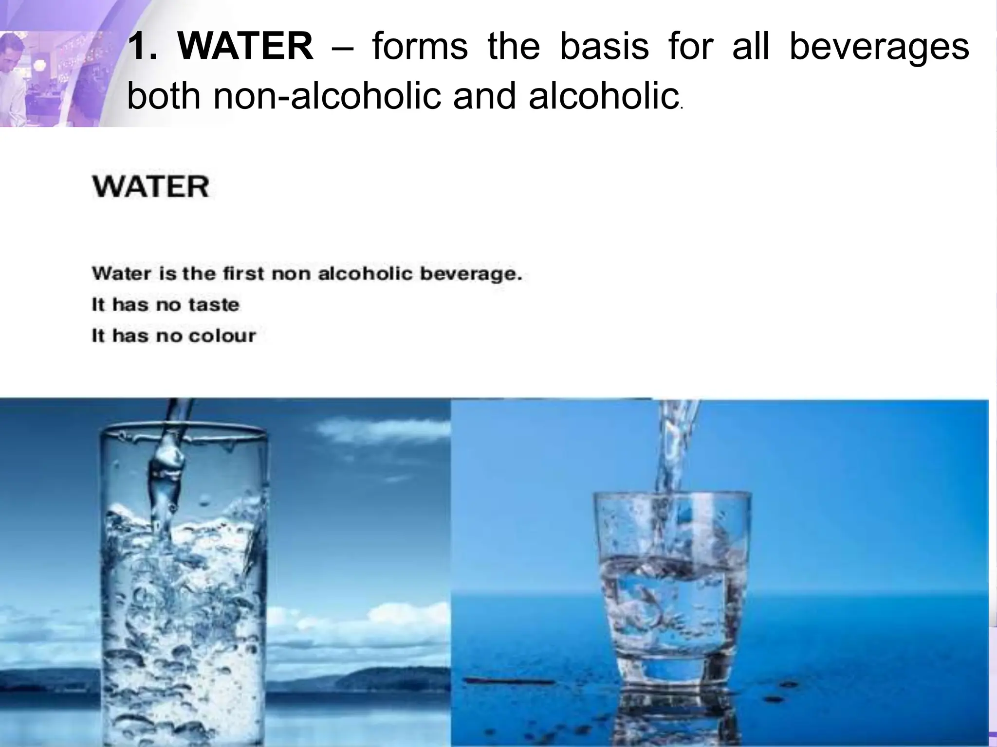 BAR 101. Non-Alcoholic Beverages.ppt