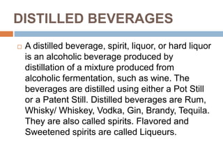 Beverage classification | PPTX