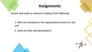 Grade 9 Bartending lesson-lesson objective 3 | PPTX