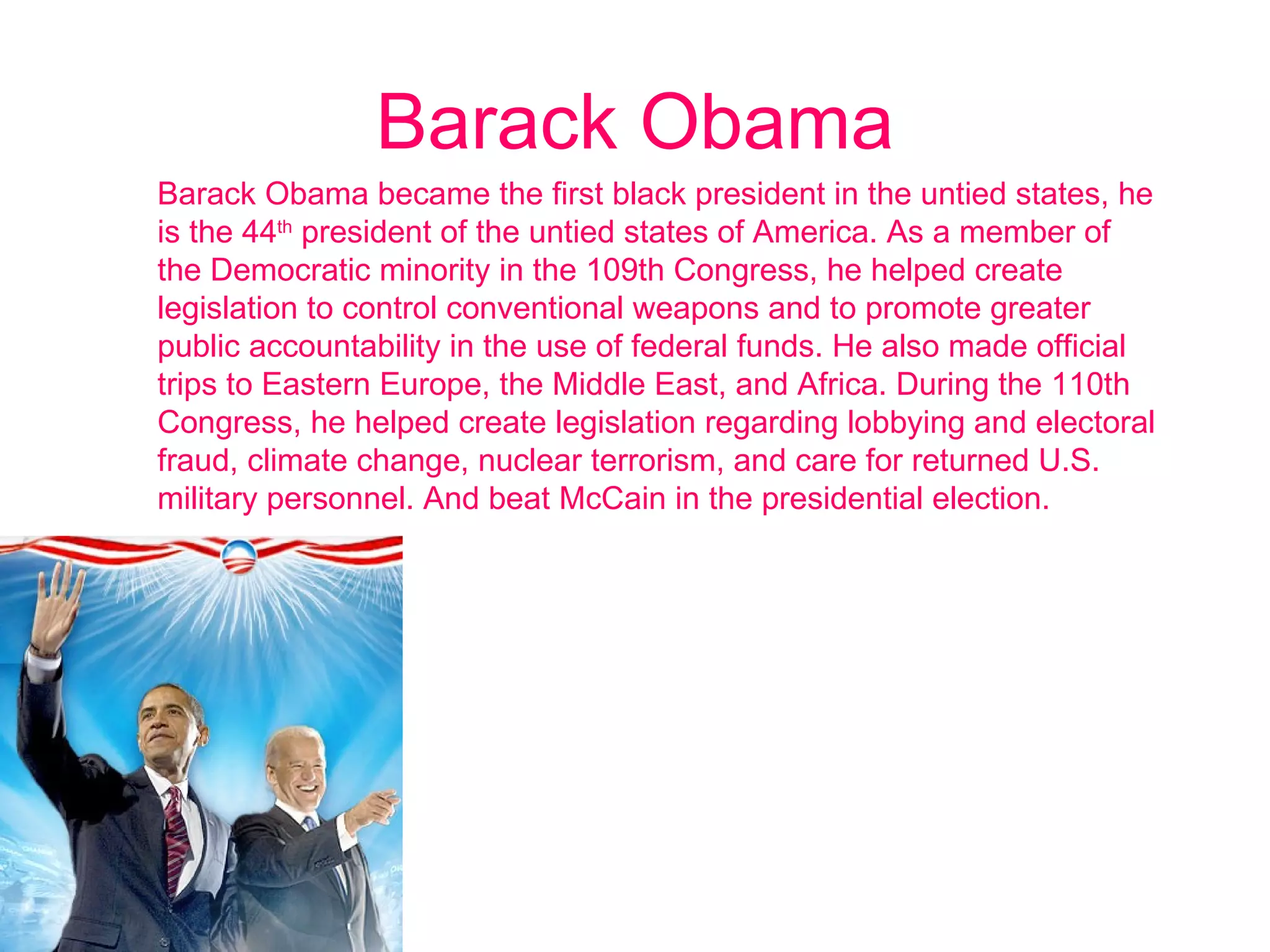 Barack Obama | PPT