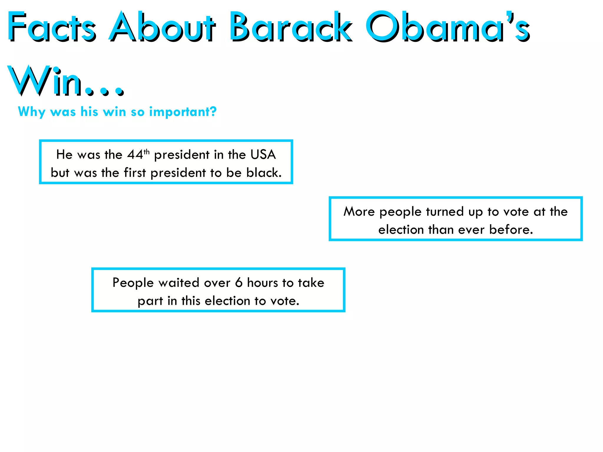 Barack Obama - Katie Jones | PPT | Elections | Politics