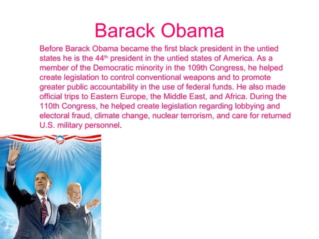 Barack obama | PPT