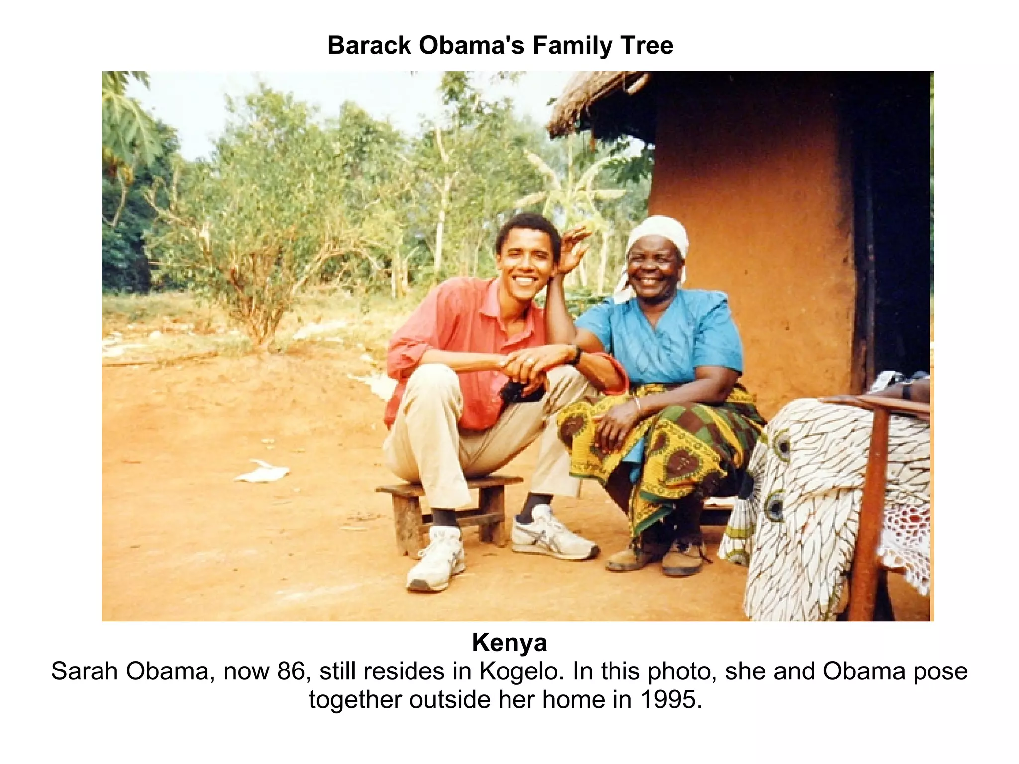 Barack Obama Family Tree | PPT