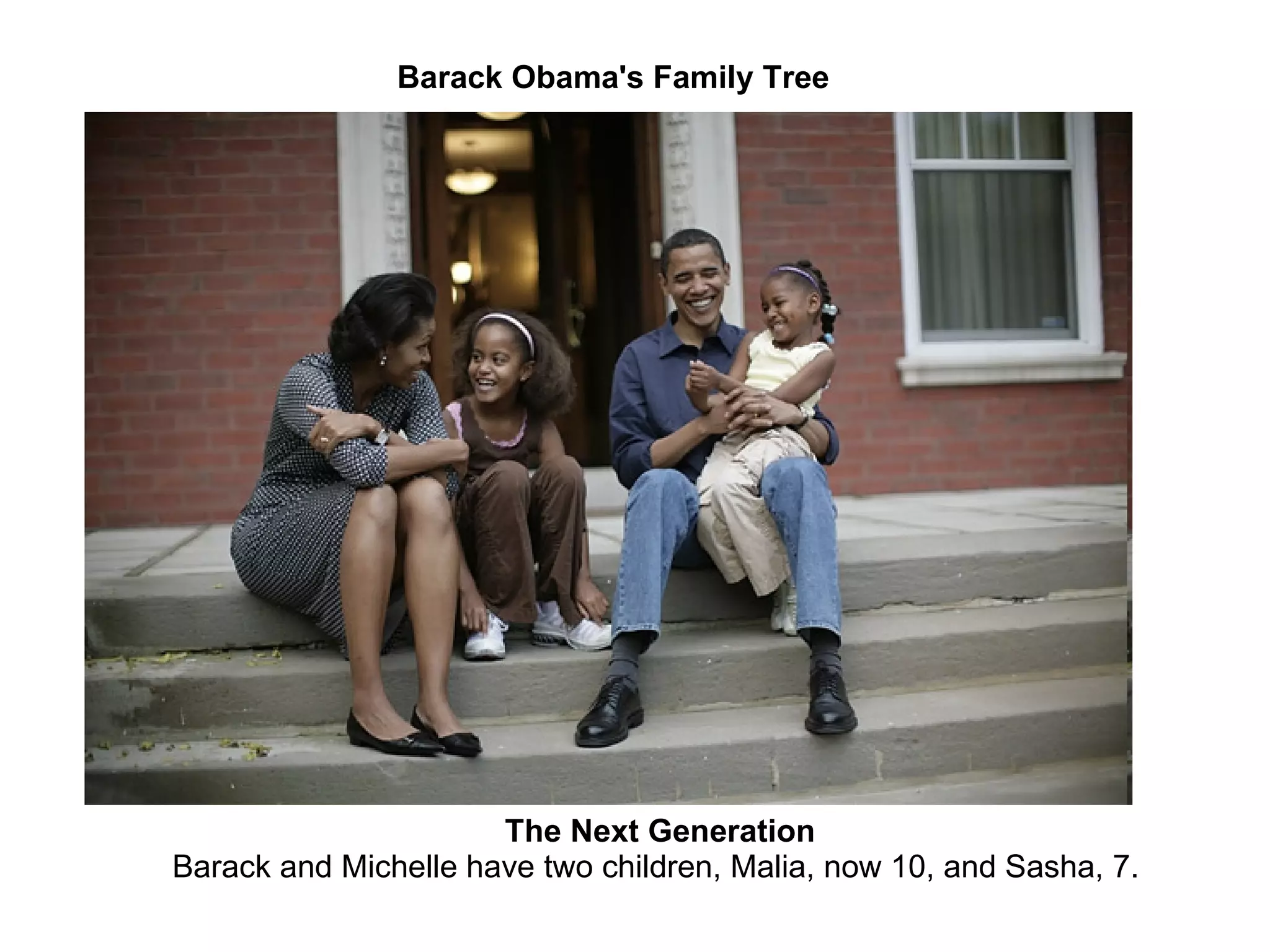 Barack Obama Family Tree | PPT