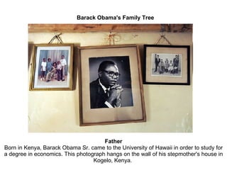 Barack Obama Family Tree | PPT