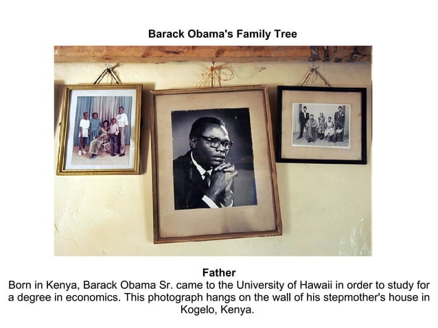 Barack Obama Family Tree | PPT