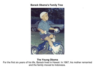 Barack Obama Family Tree | PPT