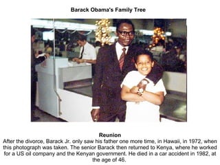 Barack Obama Family Tree | PPS
