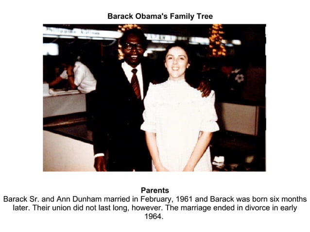 Barack Obama Sr Family Tree