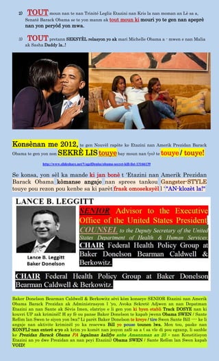 Barack obama christian or heathen (haitian creole) | PDF