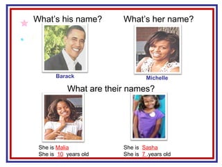 Barack Obama And His Family | PPT