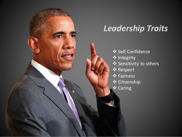 Barack obama as a leader