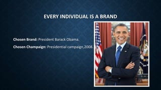 Barack obama presidential campaign '08 | PPTX