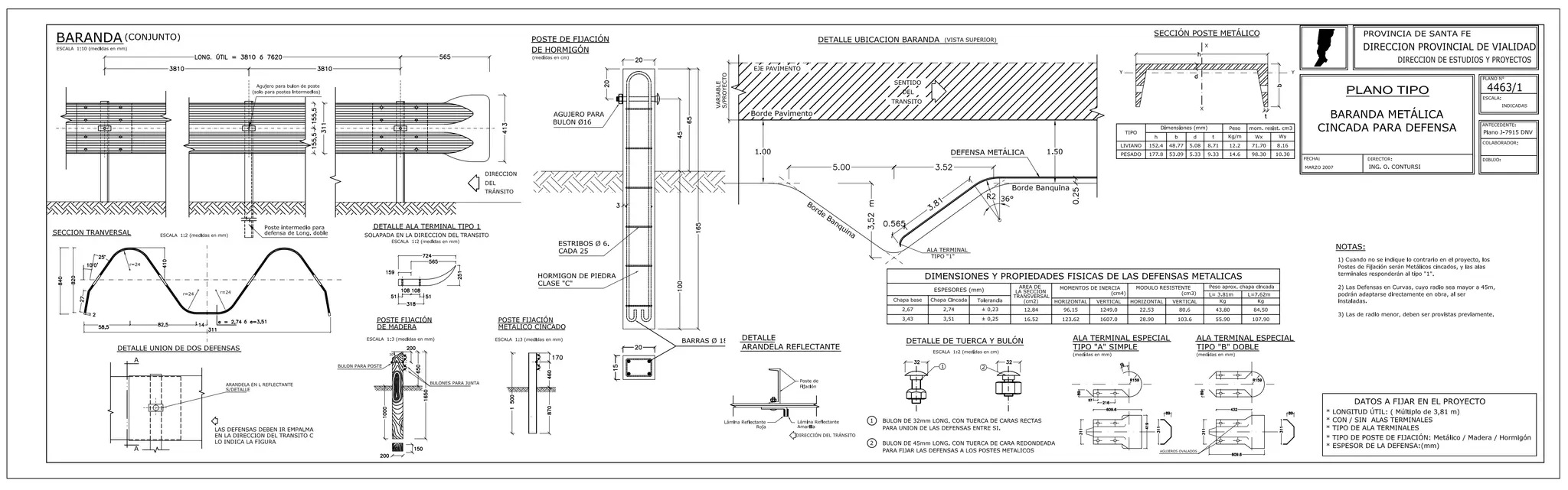 Baranda metalica cincada de defensa | PDF