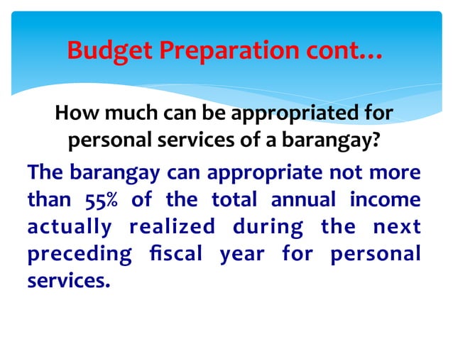 Barangay budgetary process | PDF | Business Accounting & Finance | Business