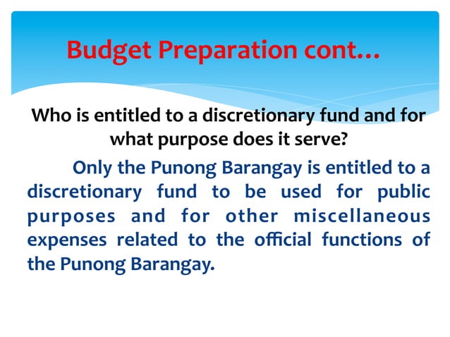 Barangay budgetary process | PDF | Business Accounting & Finance | Business