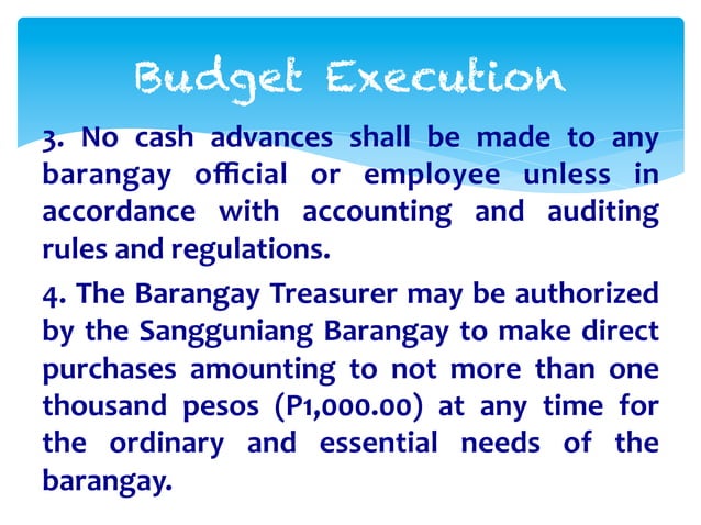 Barangay budgetary process | PDF | Business Accounting & Finance | Business