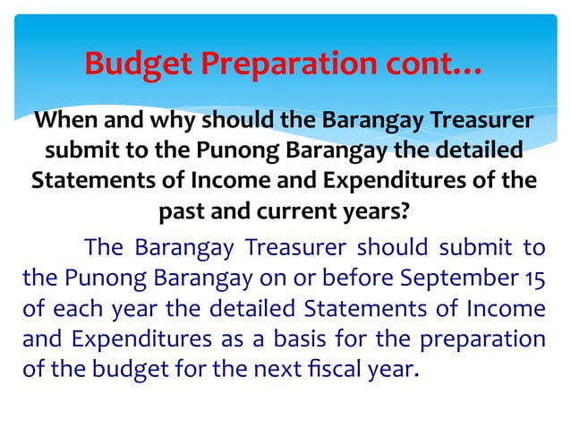 Barangay budgetary process | PDF | Business Accounting & Finance | Business