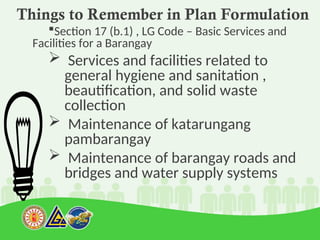 Philippine Barangay Development Planning.ppt