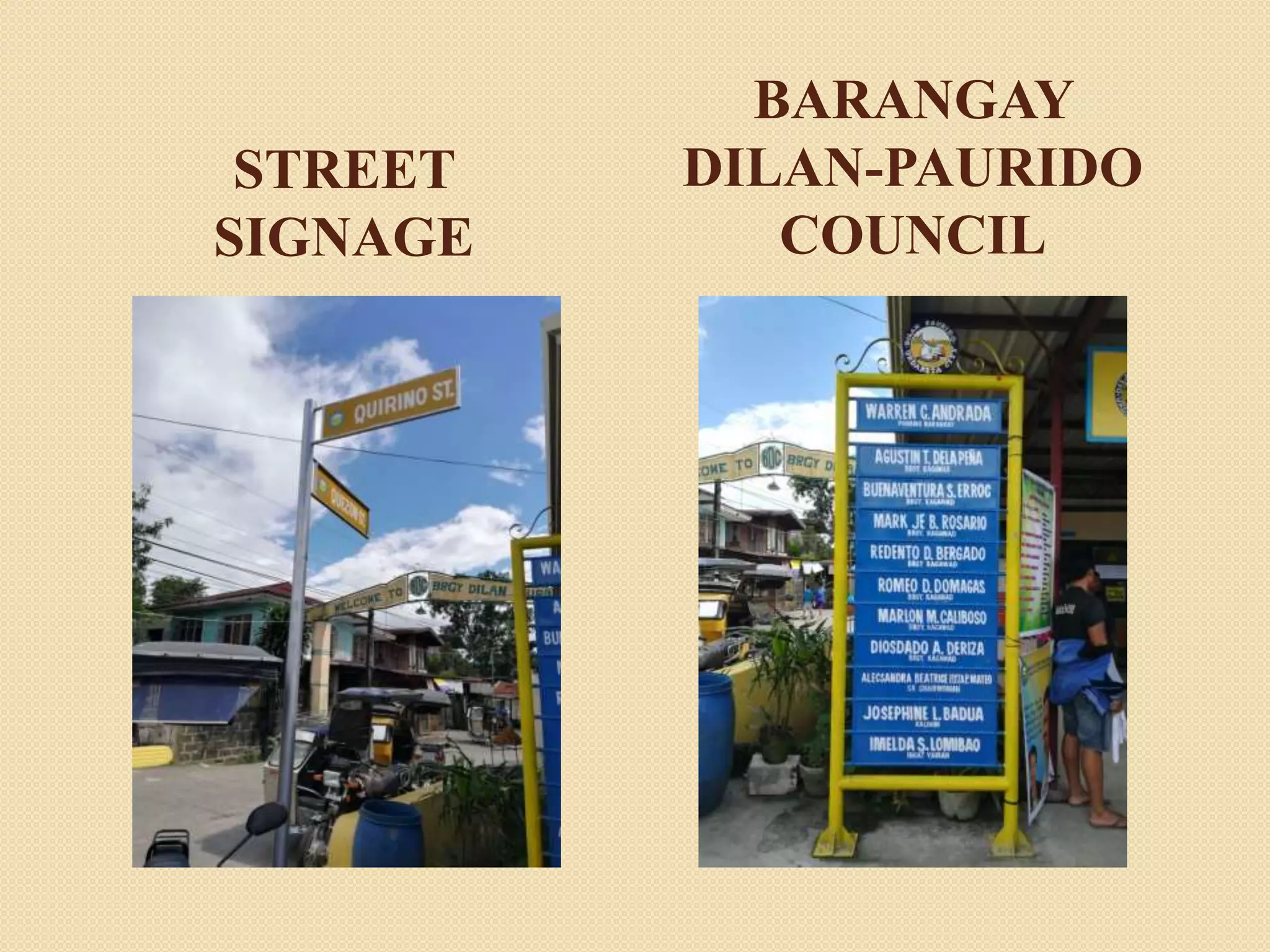 Barangay dilan paurido | PPTX