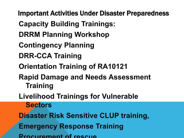 barangay_disaster_preparedness.pptx | Civil Engineering Industry ...