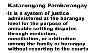 BARANGAY JUSTICE SYSTEM.pptxbbbbbbbbbbbbbbbbbbbbbbbbbbbb | PPTX