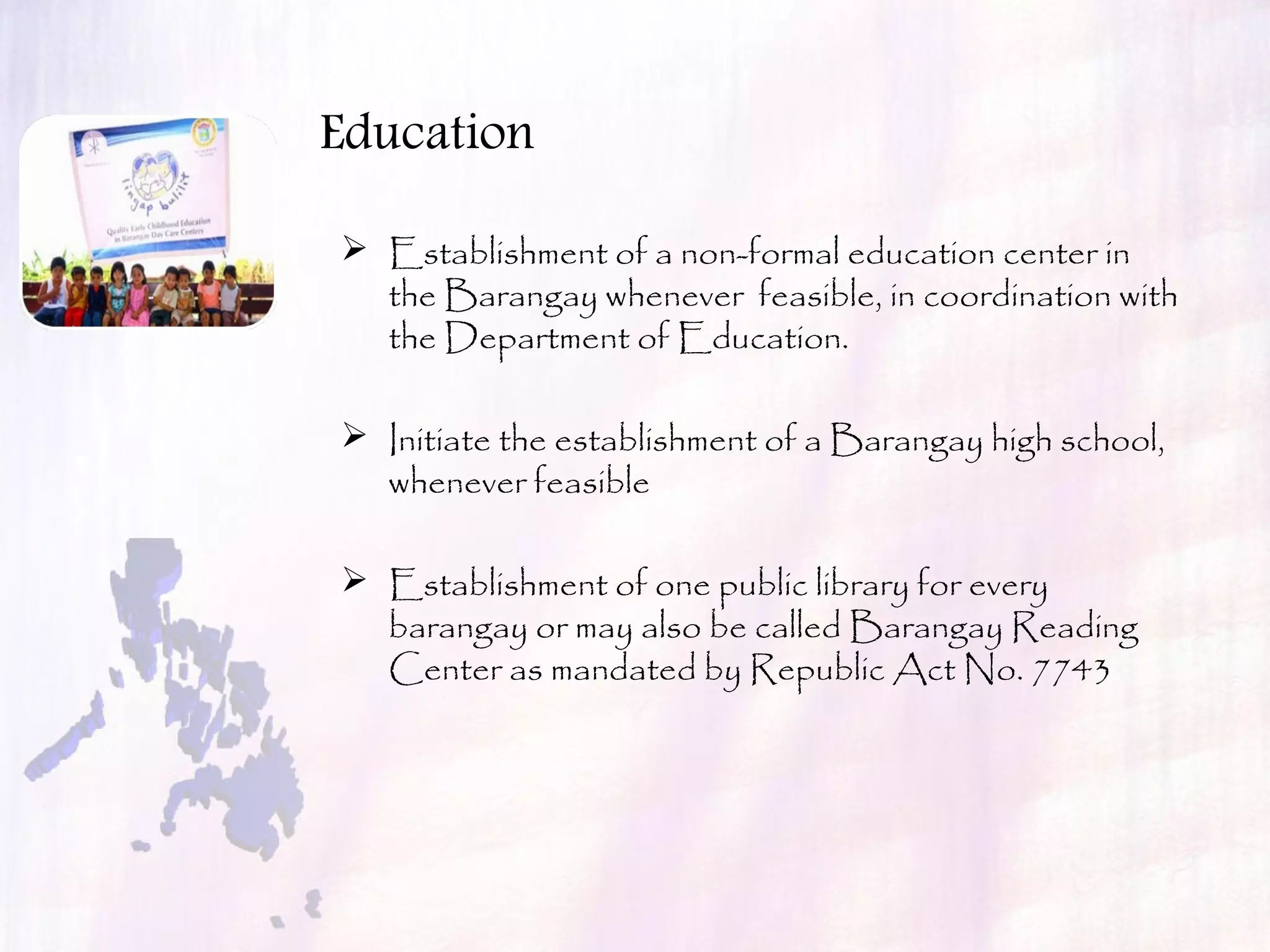 Barangay participation | PPT