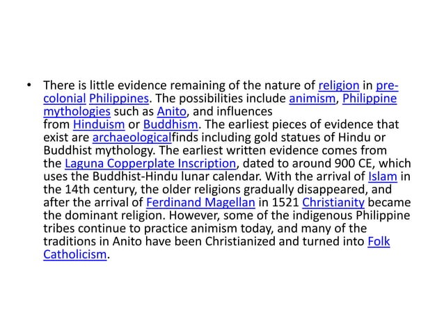 Barangay (pre colonial) | PPTX | Christianity | Religion & Spirituality