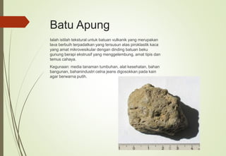 Barang Tambang Golongan C | PPTX