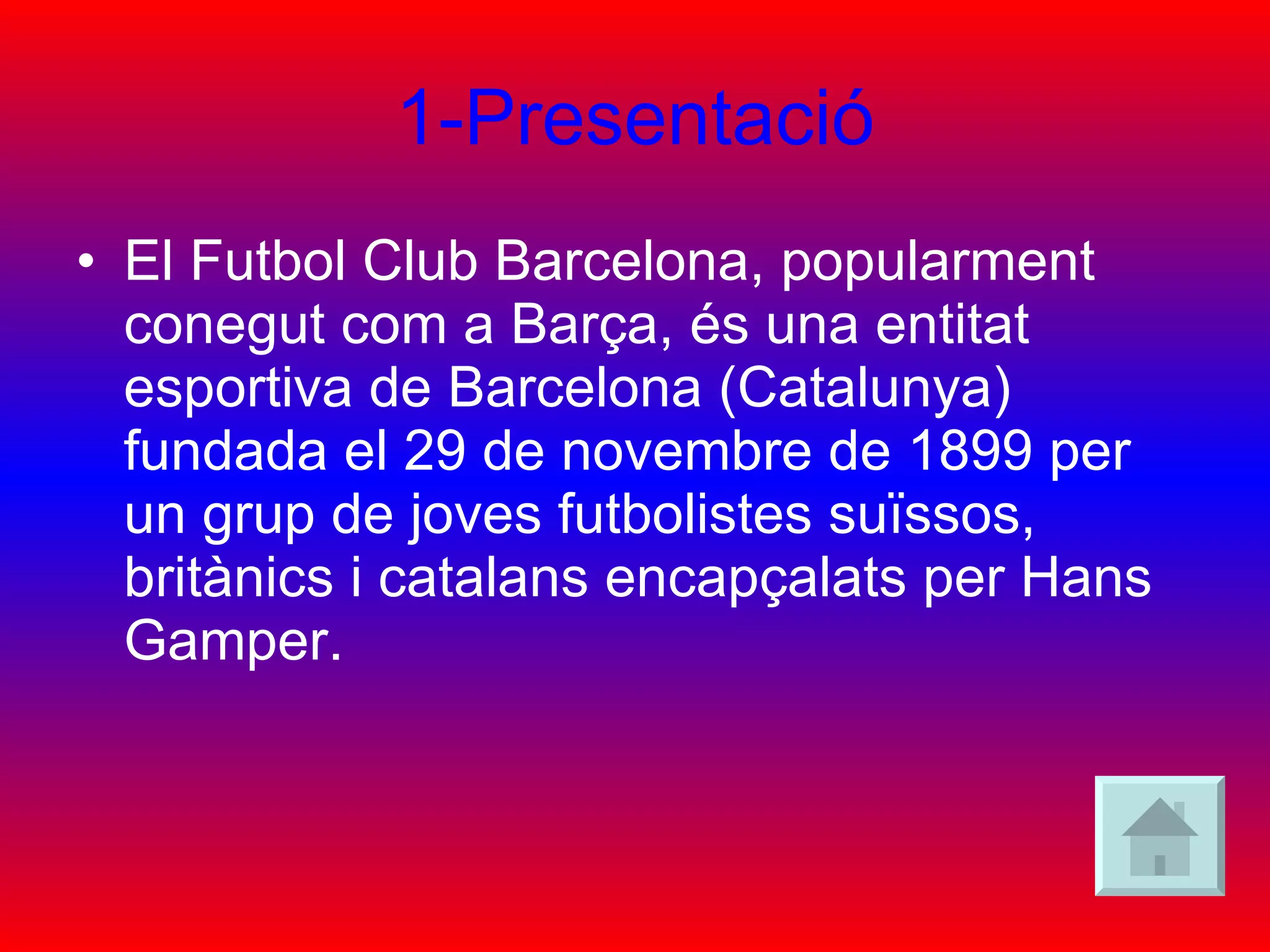 Barça powerpoint by marcos | PPT