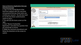 Bar Application Seminar Fall 2022 - Copy.pptx