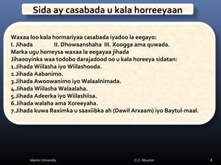 Barashada cimiga dhaxalka casharka 5aad | PPT