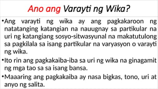 BARAYTI-NG-WIKA.pptx (para sa ikalawang taon ng kolehiyo) | PPTX
