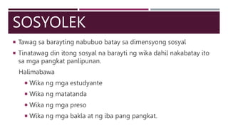 BARAYTI AT REHISTRO NG WIKA.ppt.pptx