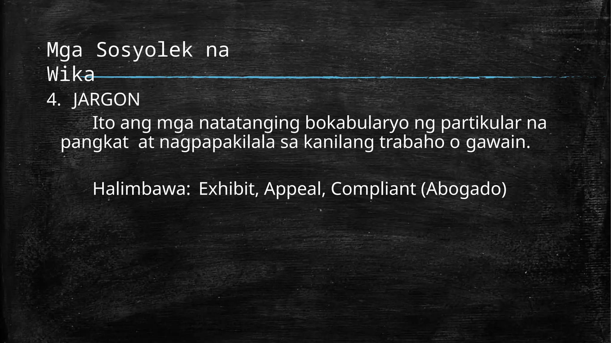 Barayti ng Wika sa Pilipinas (Gay Linggo, etc) | PPTX