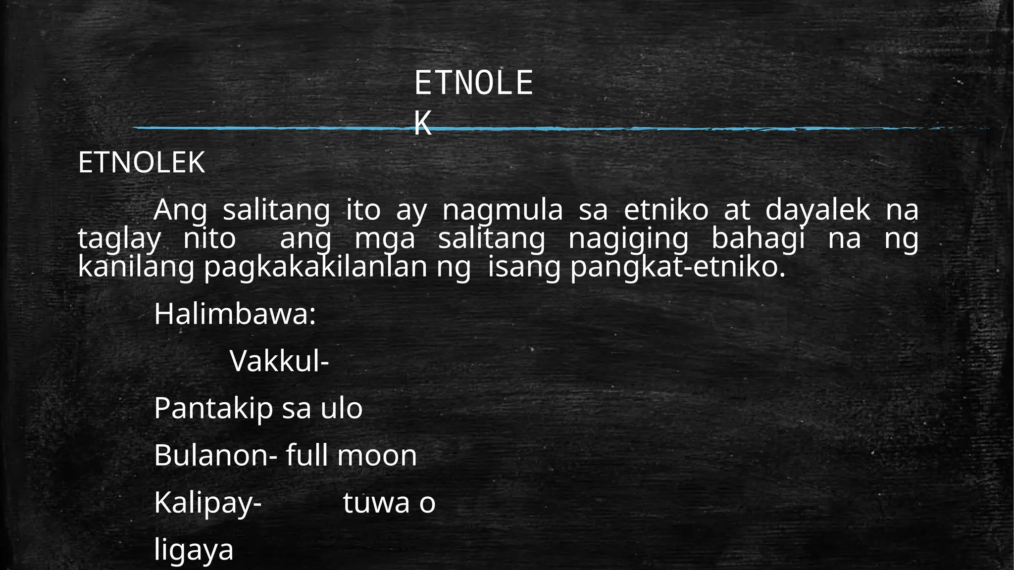 Barayti ng Wika sa Pilipinas (Gay Linggo, etc) | PPTX
