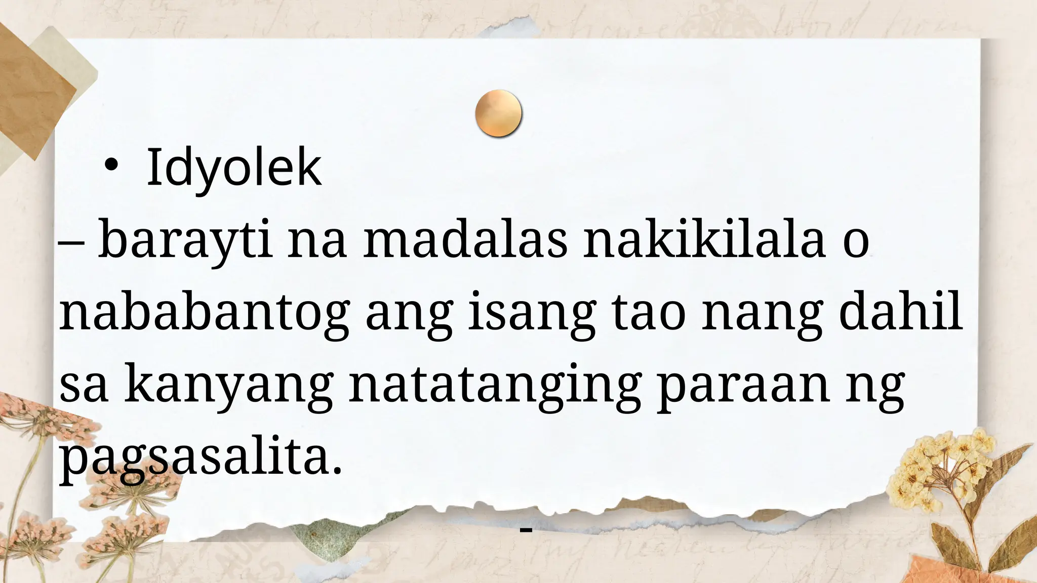 Ibat ibang Barayti ng Wika at mga Gamit Nito | PPTX