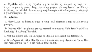 BARAYTI NG WIKA KOMUNIKASYON AT PANANALIKSIK | PPTX