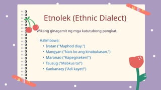 REJISTER AT BARAYTI NG WIKA- -FILIPINO 1 | PPTX