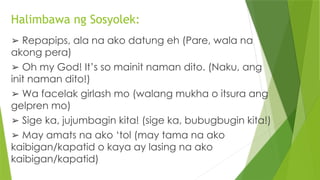 Barayti ng Wika. pananaliksisk sa pagsususri | PPTX