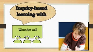 Inquiry-based learning with wonder wall. | PPTX