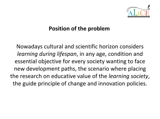 A relational approach to intergenerational learning | PPT