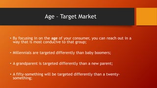 Barbara -Target Market ppt | PPT